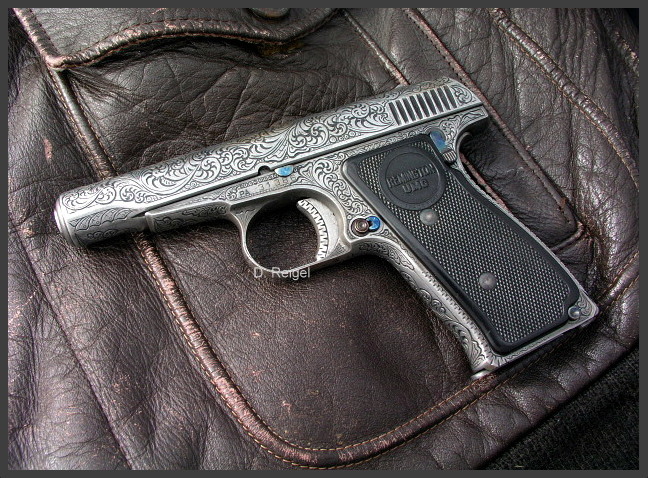 Hand Engraved Remington Model 51 Pistol