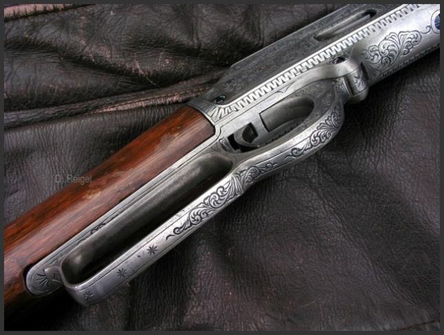 Engraved Marlin 1894 94 Reigel Gun Engraving