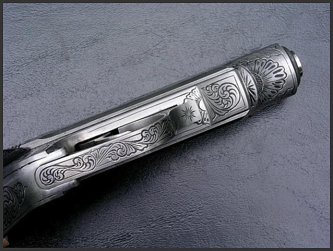 Engraved Walther PP 32 Caliber ACP Pistol, reigelgunengraving.com